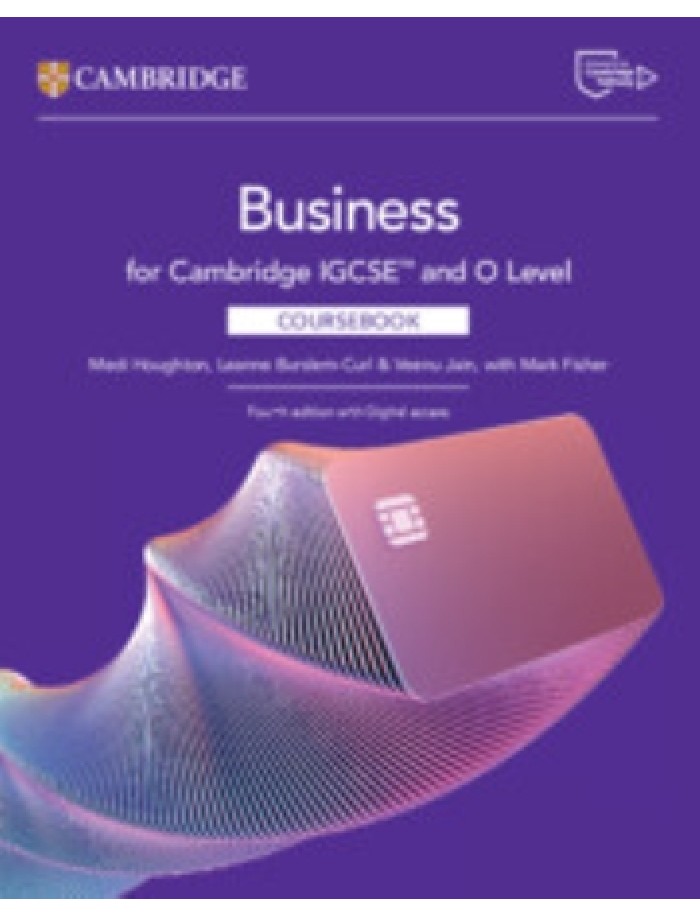 CAMBRIDGE IGCSE AND O LEVEL BUSINESS COURSEBOOK WITH DIGITAL ACCESS (2 YEARS)